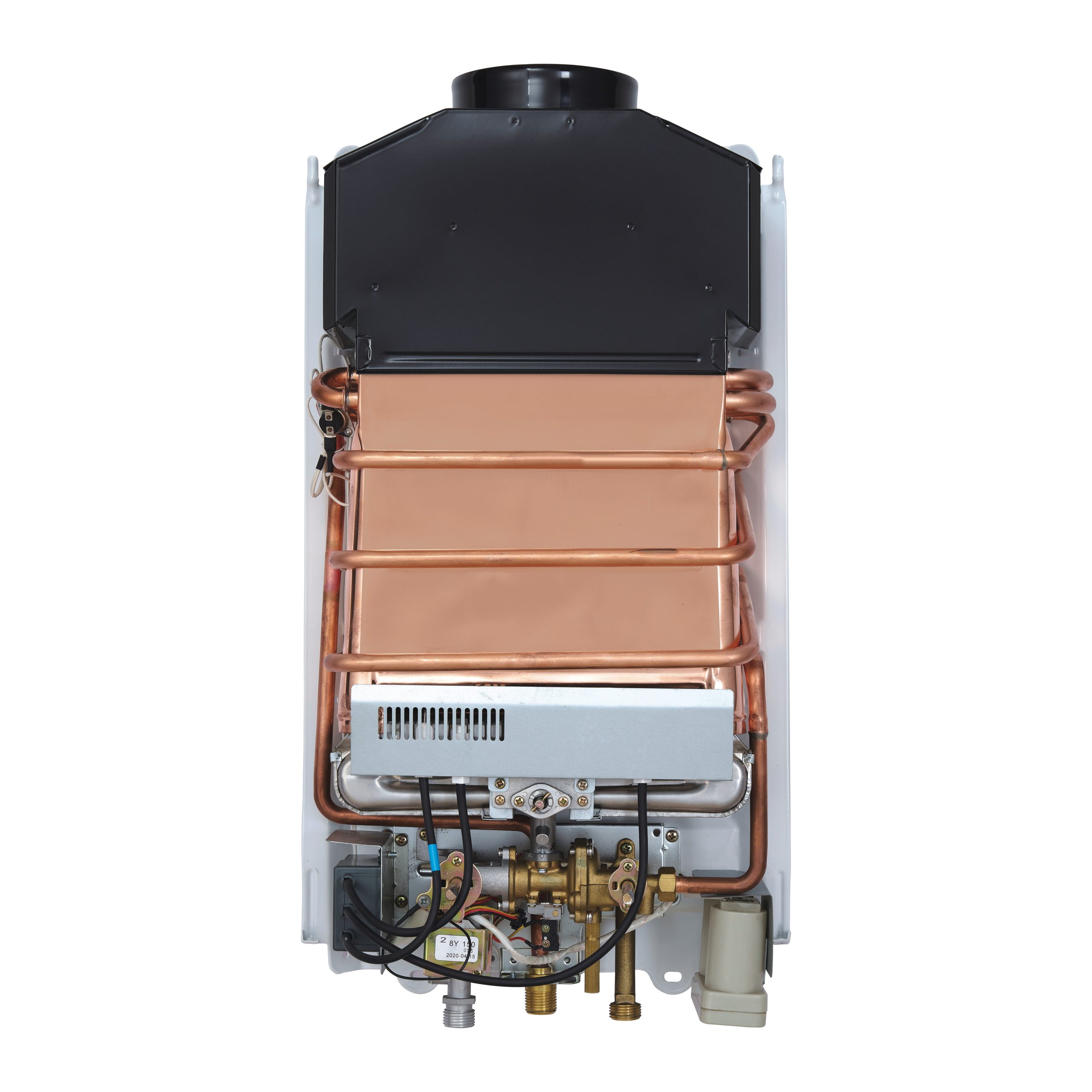 XJ-P 5-10L Natural Exhaust Gas Water Heater With Oxygen-free Copper ...