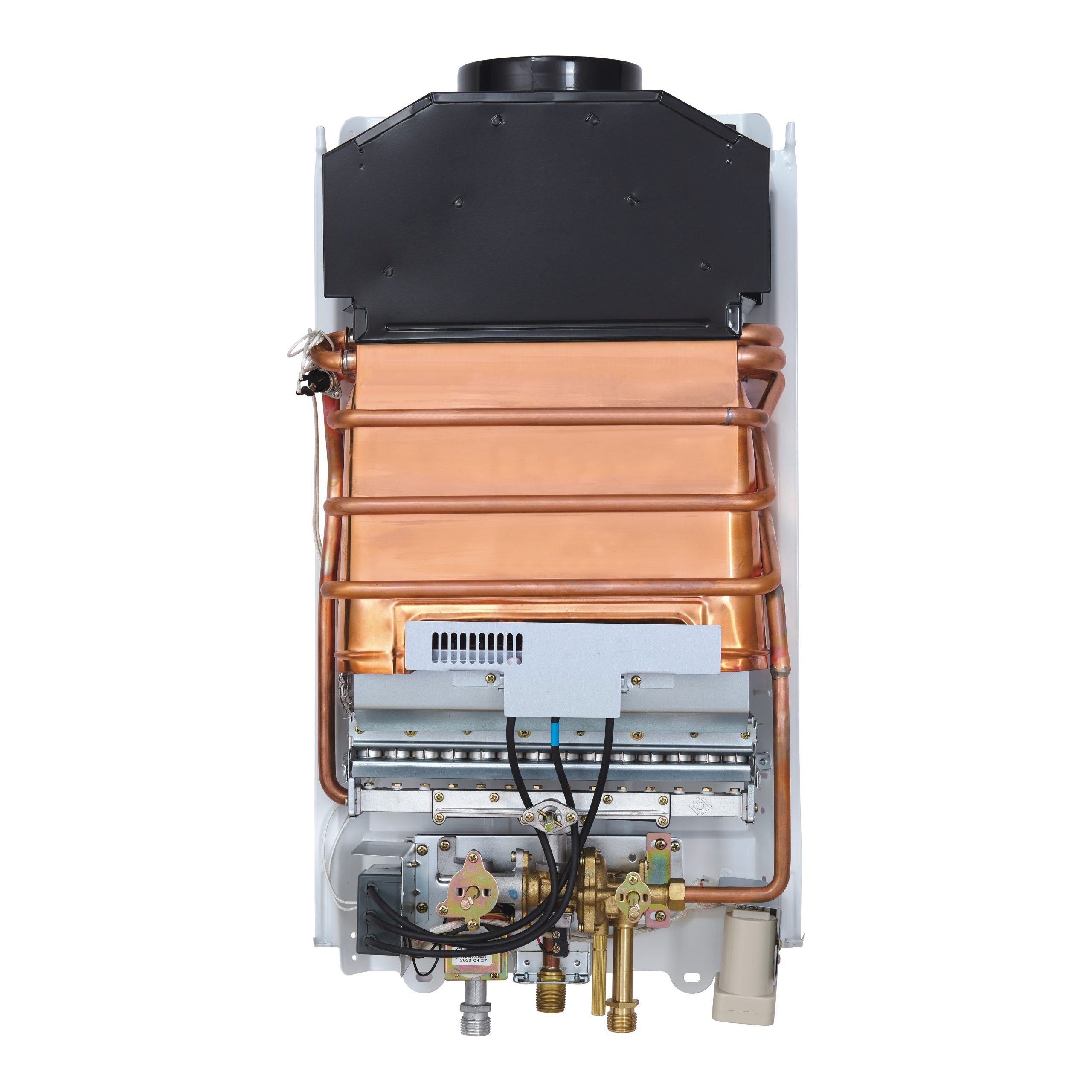 XJ-Q 10-16L Natural Exhaust Gas Water Heater With Oxygen-free Copper ...